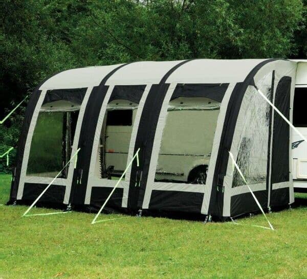 390cm DELUXE 2022 model Inflatable caravan Air Awning with Groundsheet ...