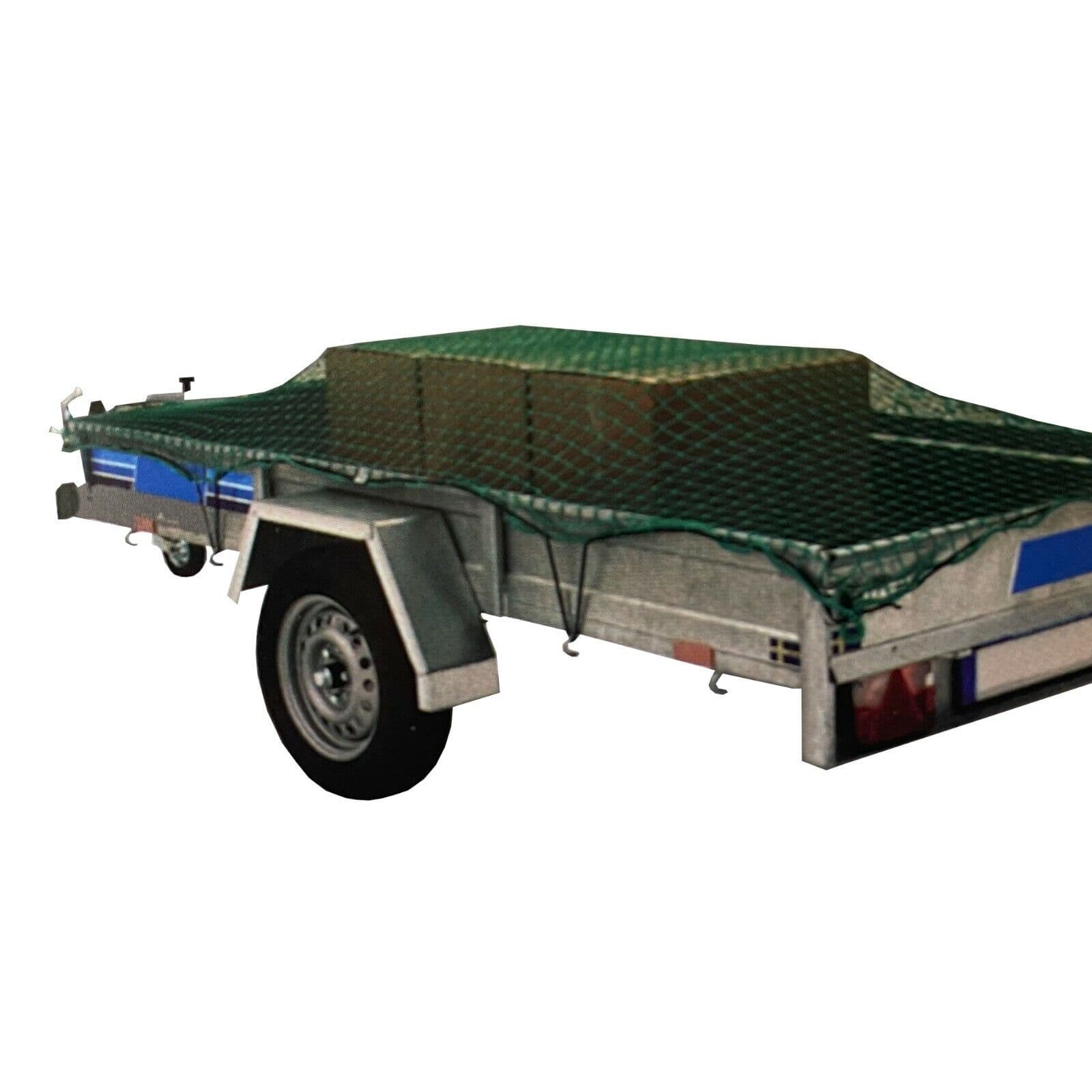 3m x 3m CARGO TRAILER HEAVY DUTY NET with ELASTICATED CORD van truck boat