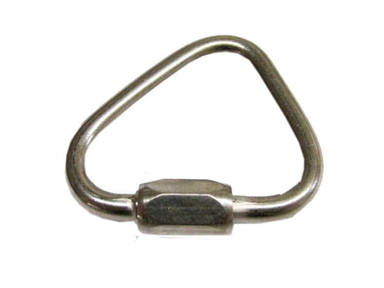 3mm STAINLESS STEEL MARINE DELTA QUICK LINK triangular boat yacht chain