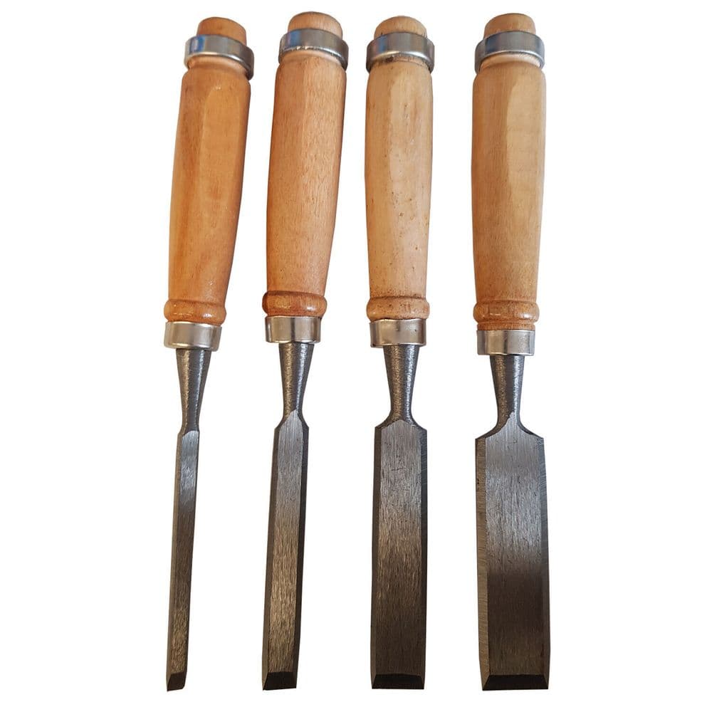4 pcs WOOD CHISEL SET diy carpenter carving