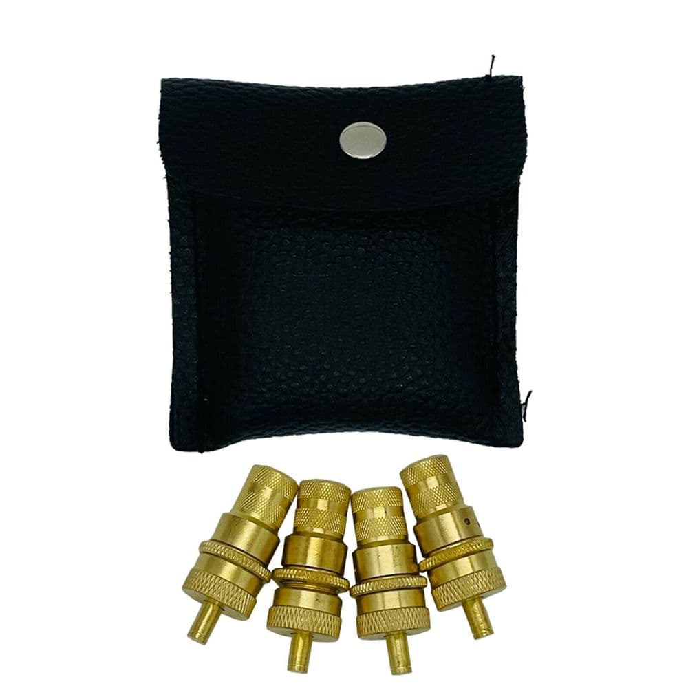 4 piece TYRE DEFLATORS with BAG DPC-063 car 4 x 4 4WD trailer truck off ...