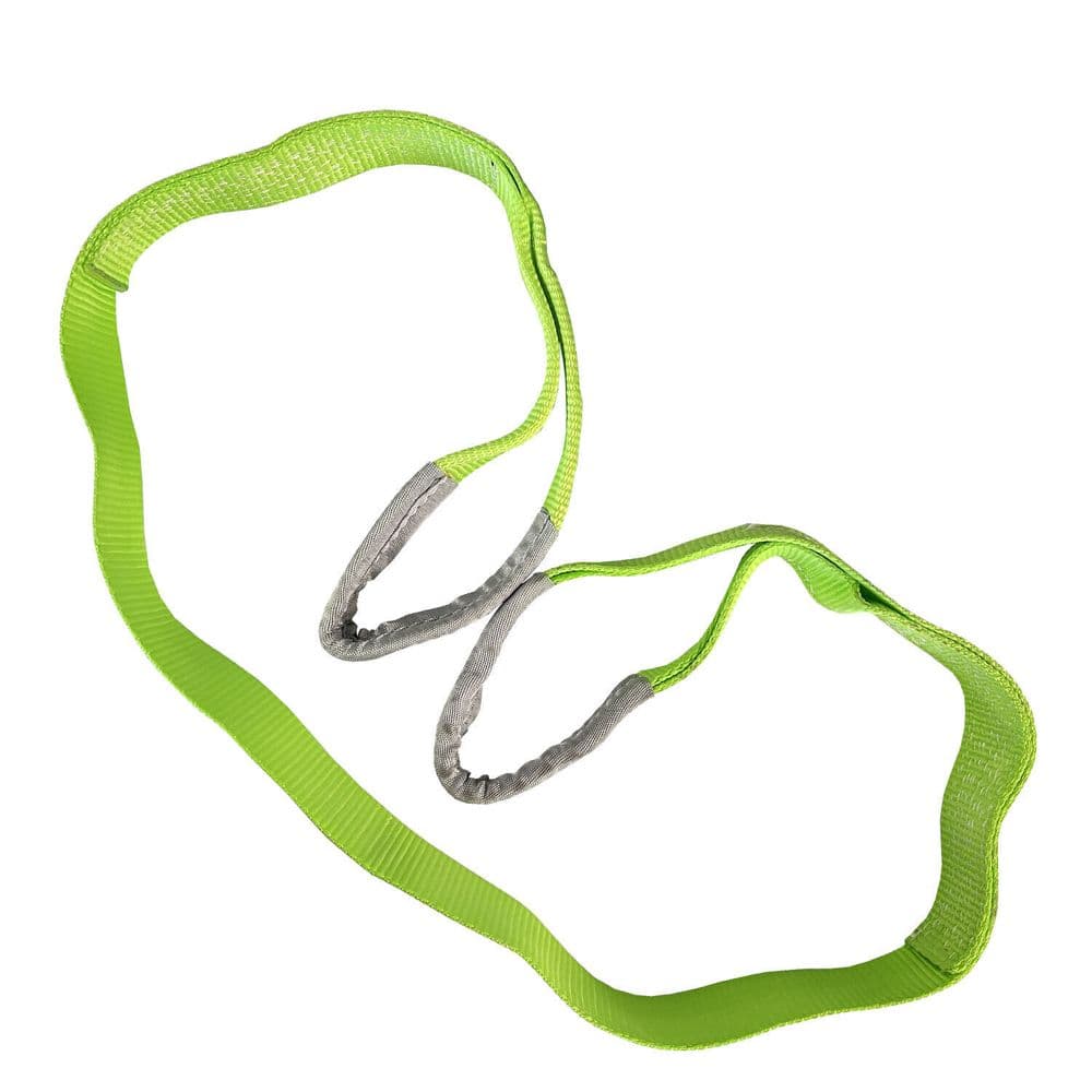 4 x 4 RECOVERY WINCH TREE STROP 14T x 10 metre HI-VIS TOW STRAP off ...