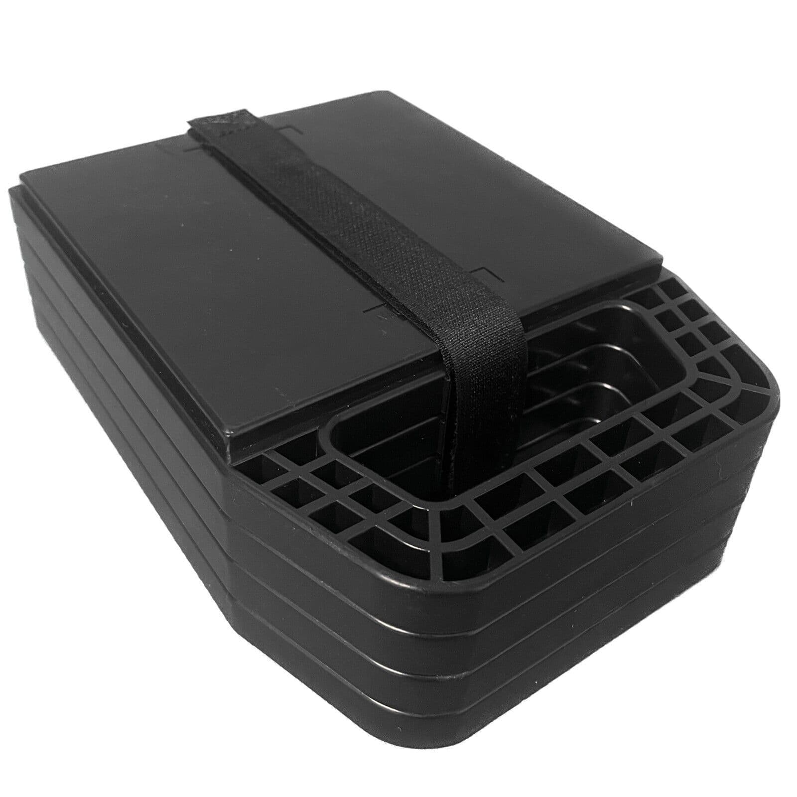 4 x Caravan Jack Pads Stacking Stabiliser Support Feet Plate Square RV ...