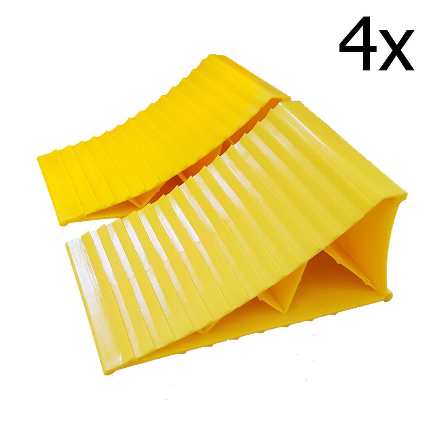 4 x PLASTIC WHEEL CHOCKS GT10P motorhome car van caravan trailer ...