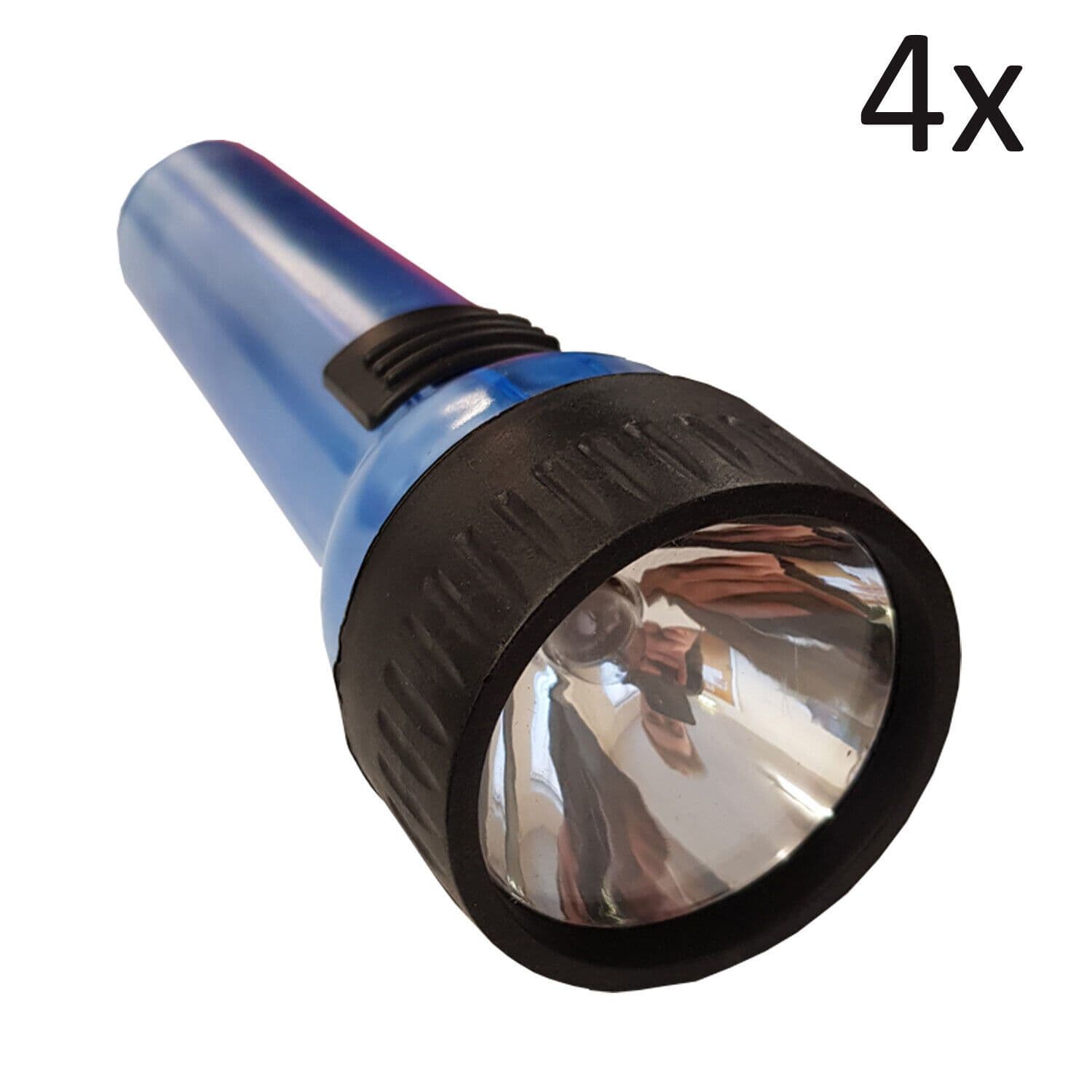 4 x TORCHES camping flash light hiking torch caravan motorhome