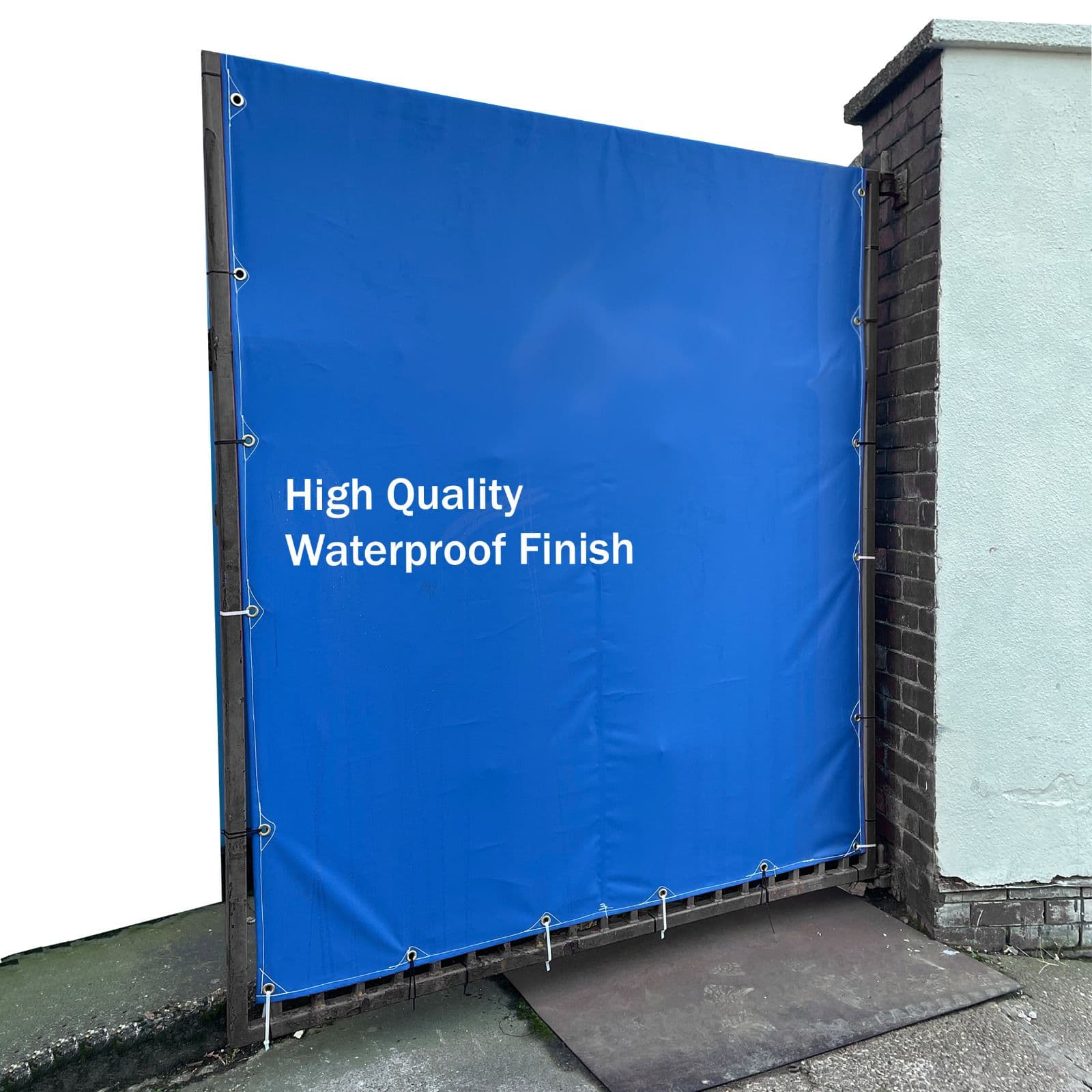 4 0m x 4 0m Heavy Duty 610gsm PVC Tarpaulins Durable Covers With Eyelets