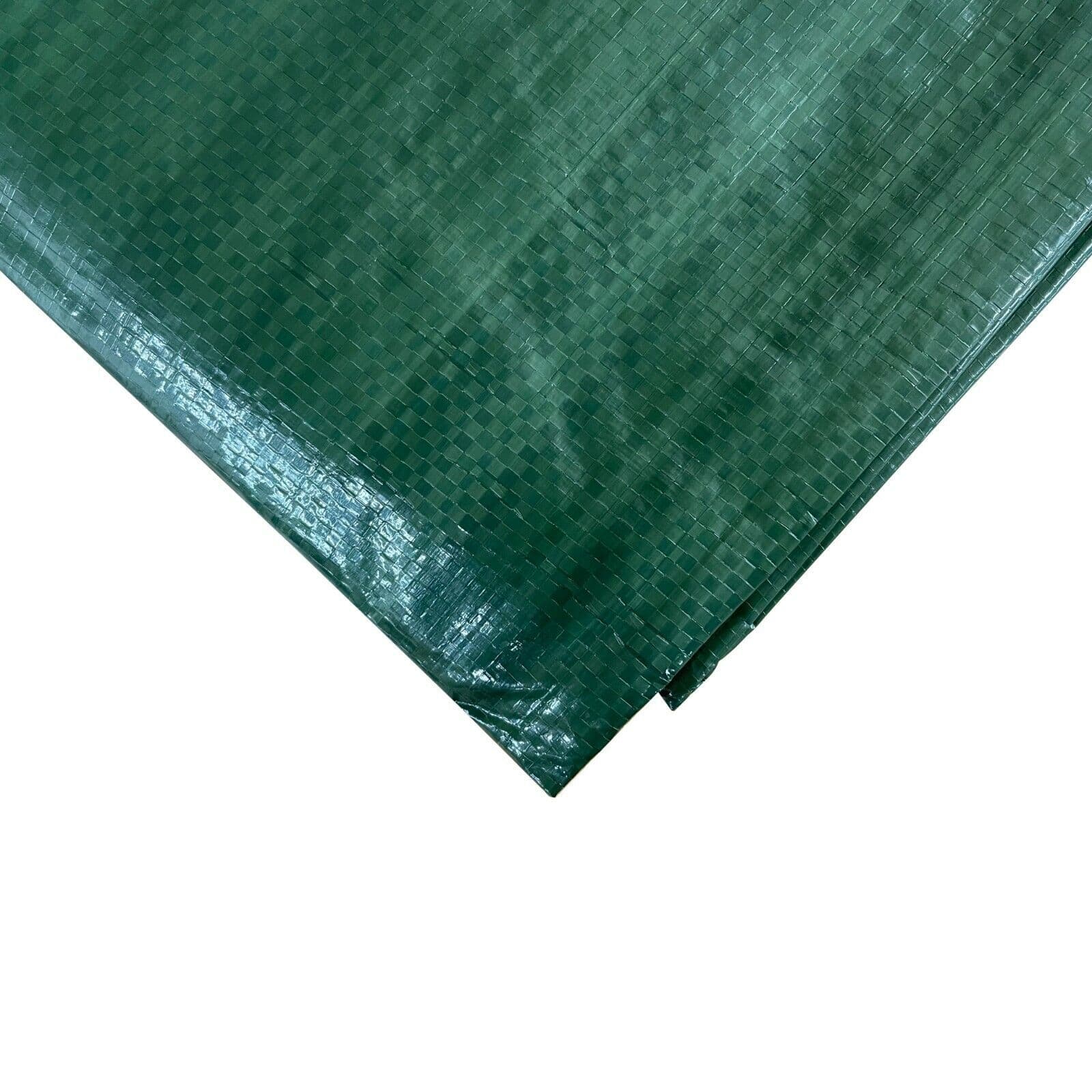 4 5 metre x 6 m GREEN HEAVY DUTY TARPAULIN with EYELETS truck ...
