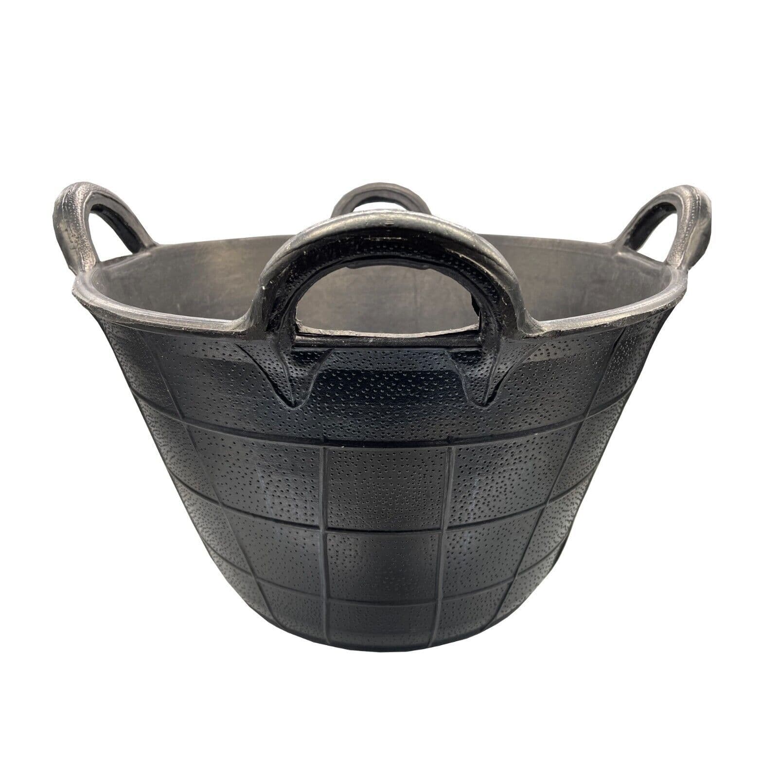 40 Litre Rubber Skip Feed Bucket Tub Water Trough cattle horse ...