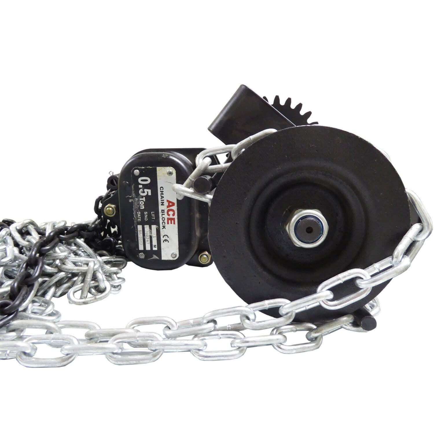 Combination Chain Block & Geared Trolley 5 Ton 5000kg 10m Girder Beam ...