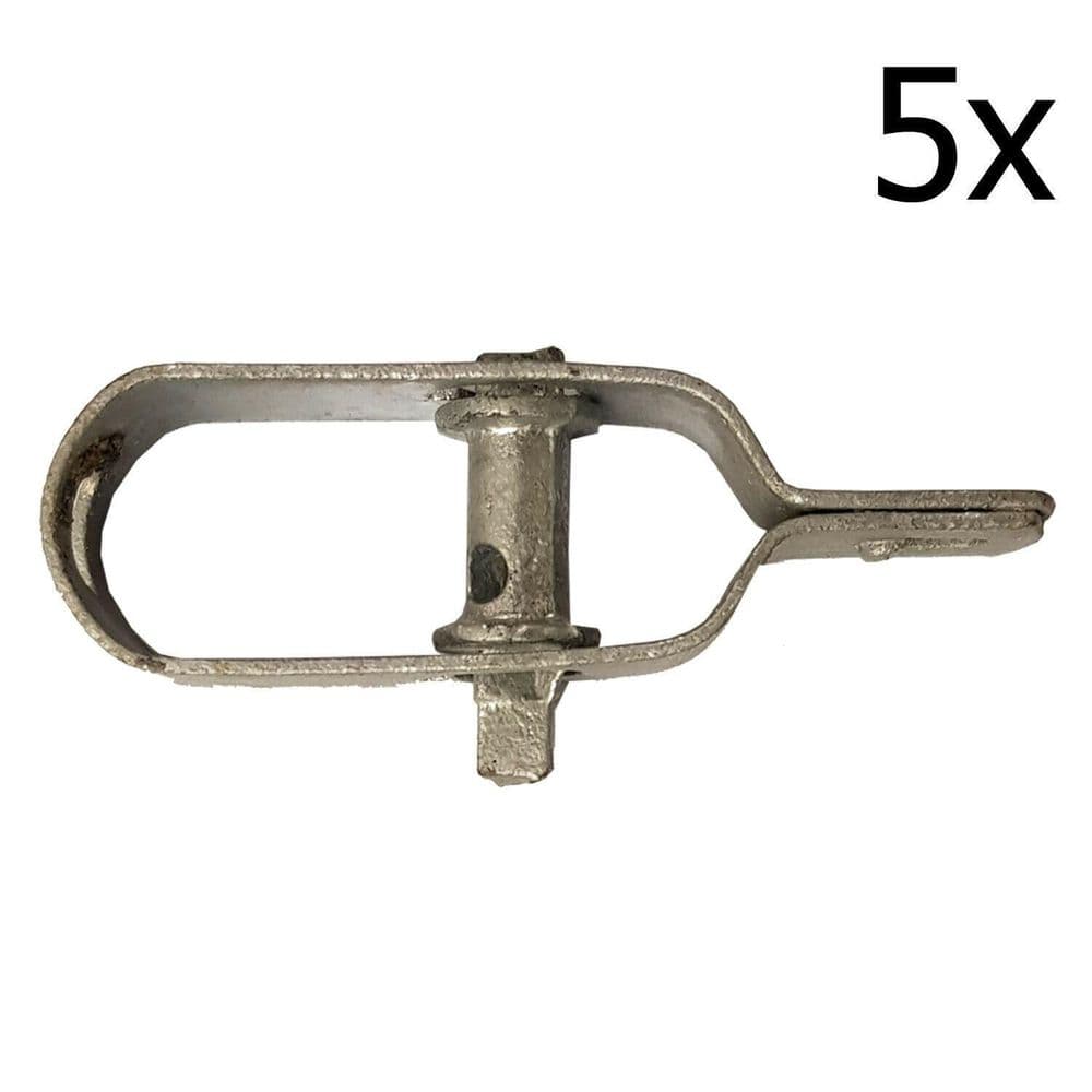 5 x GALVANISED FENCE WIRE STRAINERS TENSIONERS RADISSEURS ferrule ...