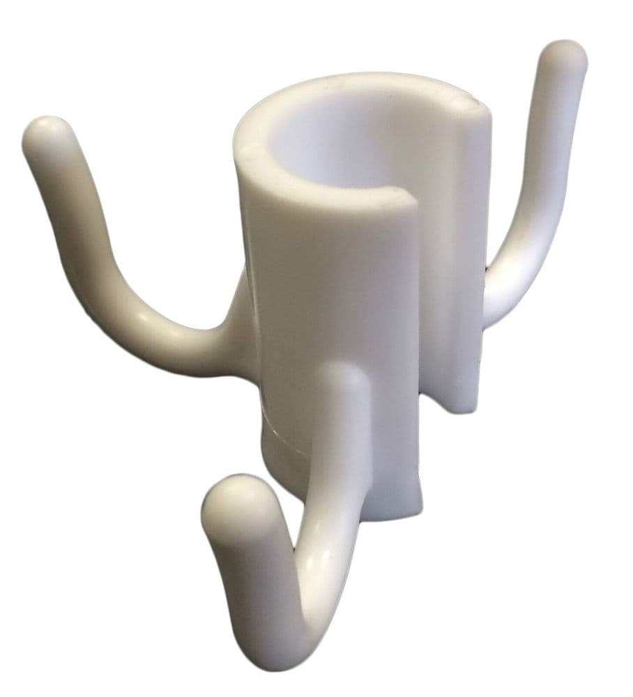 5 x GARDEN PATIO UMBRELLA POLE CLIPS 19mm size BEACH PARASOL HOOKS