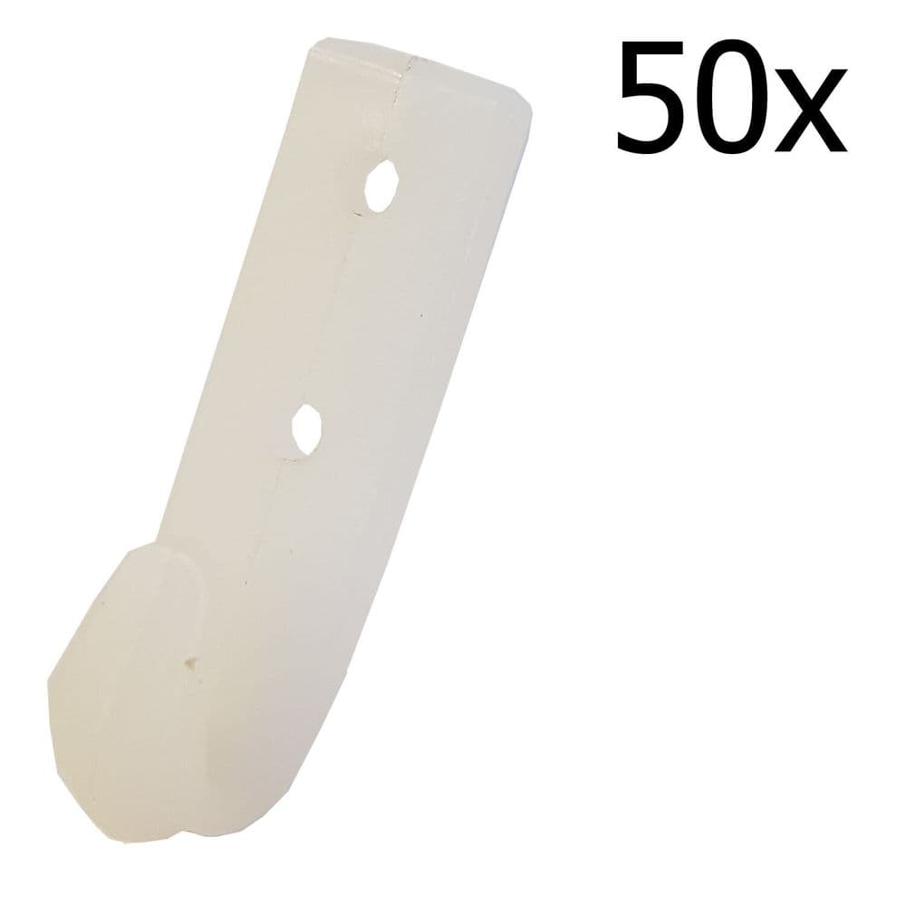 50 x TARPAULIN TRAILER COVER BUNGEE CORD TIE DOWN ROPE HOOKS AP83289 ...