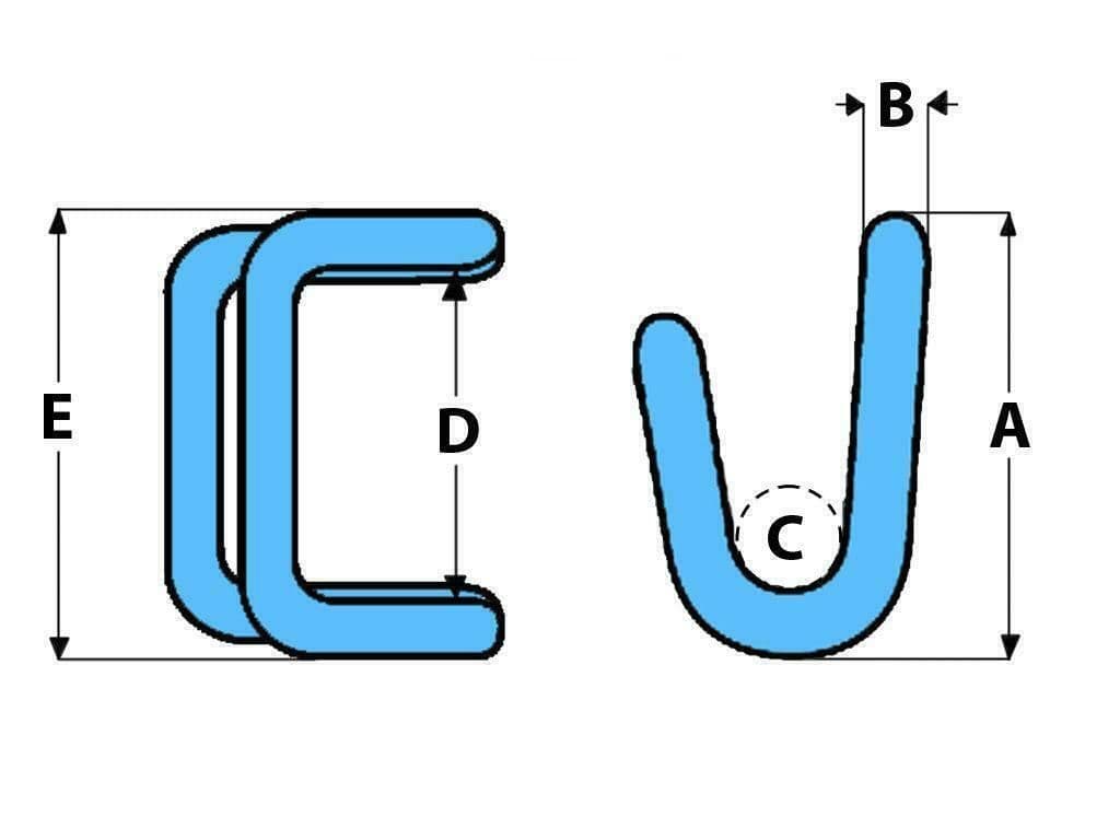 50mm ZINC PLATED CLOSED RAVE HOOK BUCKLE RATCHET BOTTOM STRAP lorry curtain