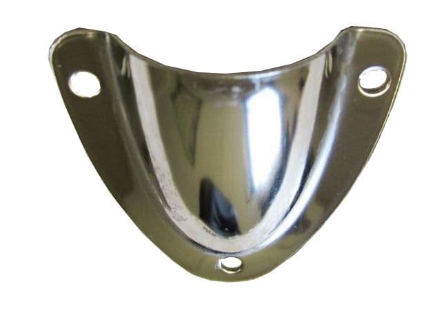 55mm x 57mm STAINLESS STEEL MARINE CLAMSHELL AIR VENT boat yacht ...