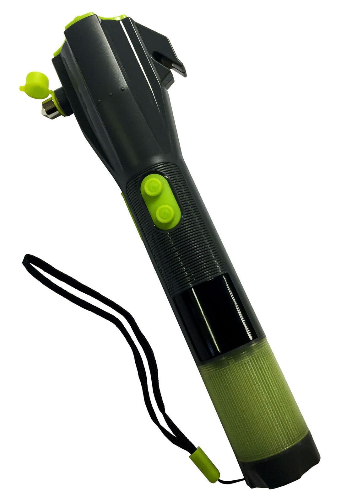 6 in 1 TORCH EMERGENCY CAR HAMMER TOOL WINDOW GLASS BREAKER SEAT BELT ...