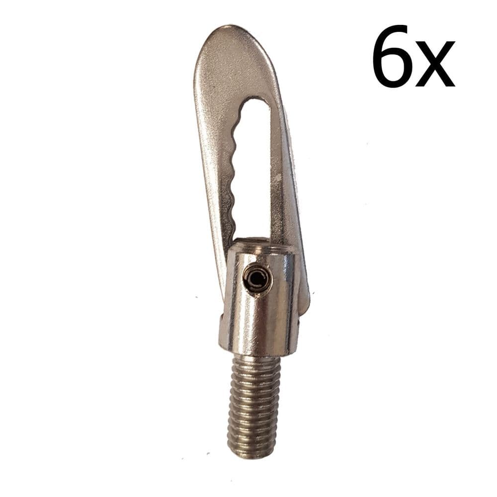 6 x 12mm x 25mm STAINLESS STEEL ANTI LUCE PIN FASTENER DROP LOCK ...