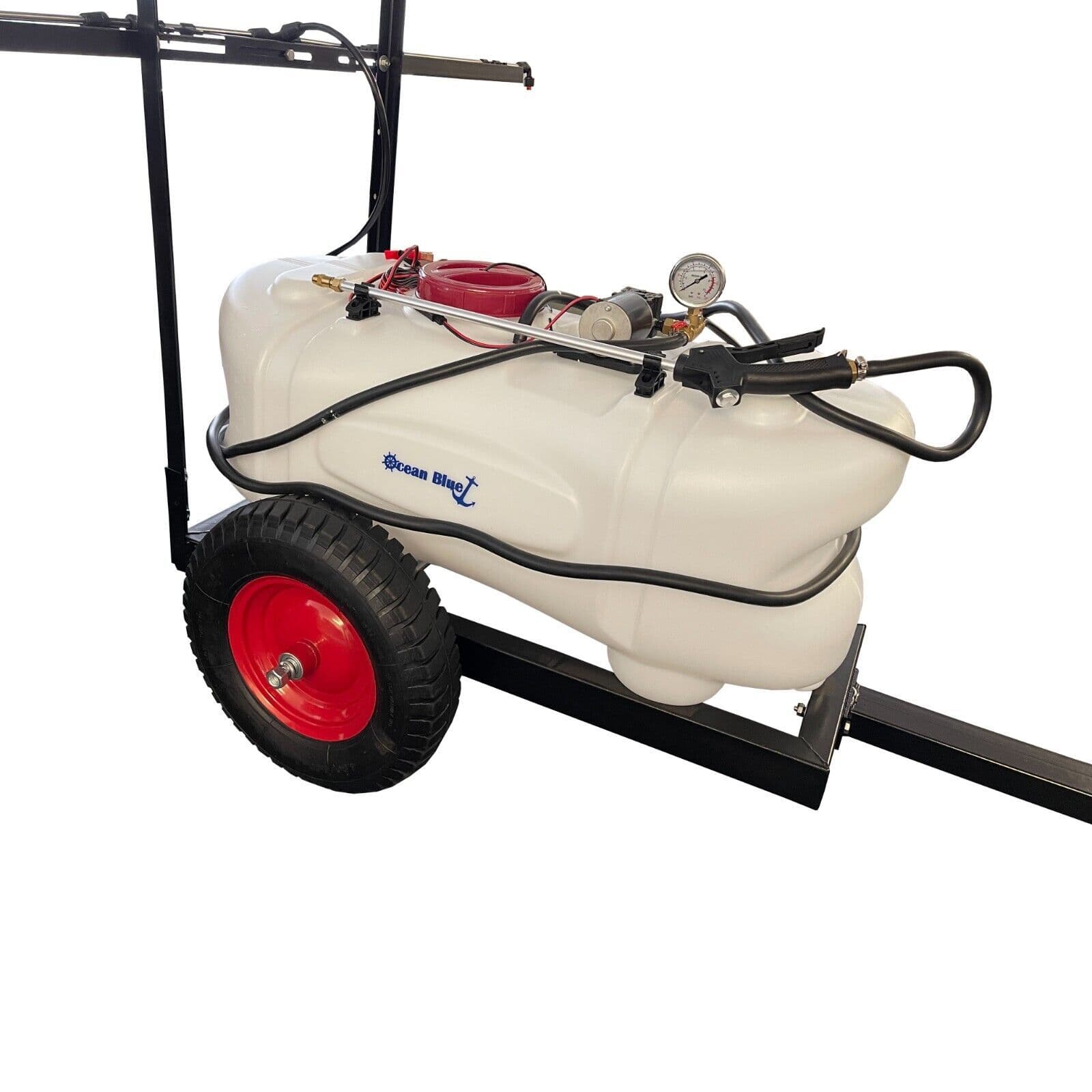 60L Quad ATV Agricultural Sprayer with Trailer 12v farm garden crops weeds