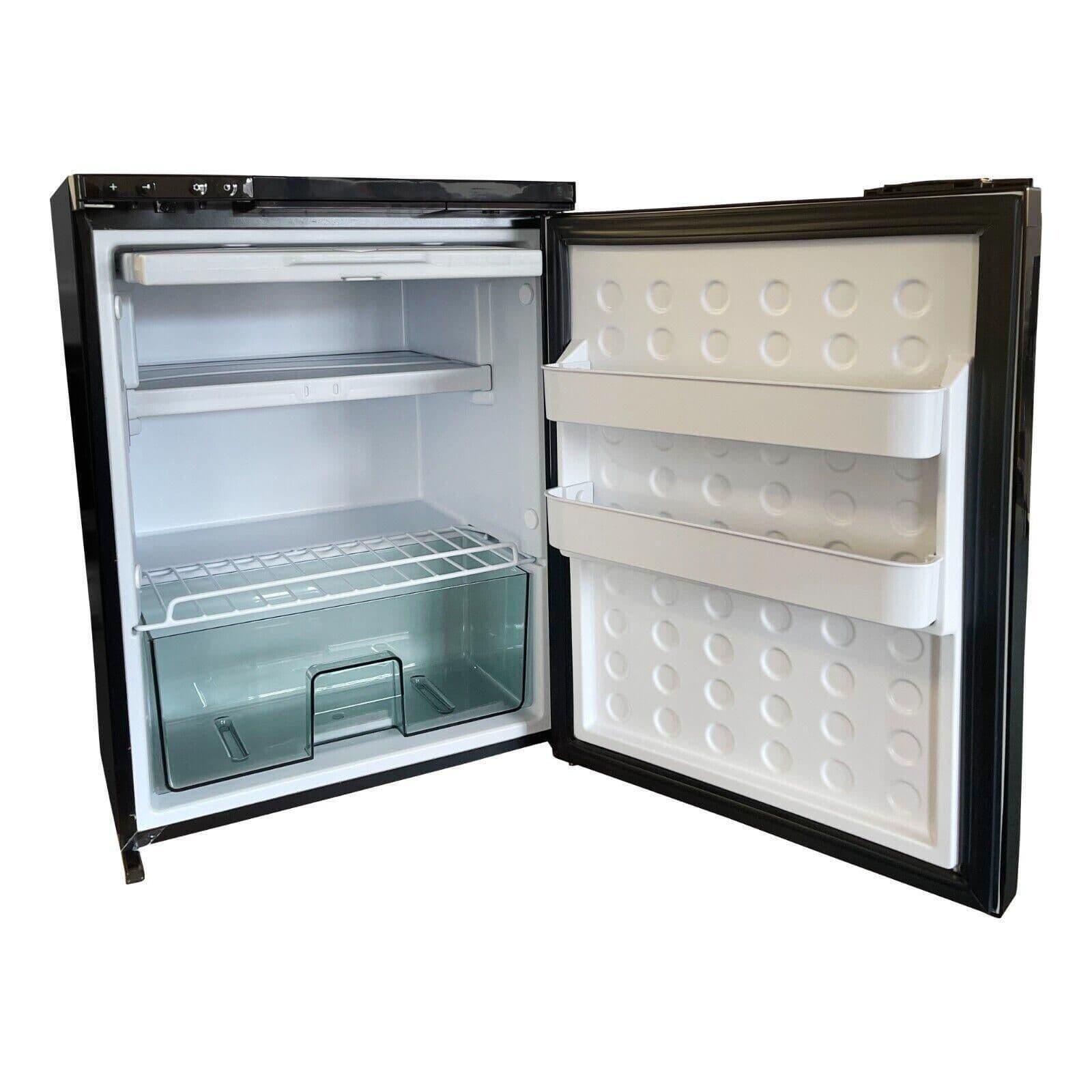 65L Black 12v 24v Compressor Fridge Freezer boat caravan campervan VW ...