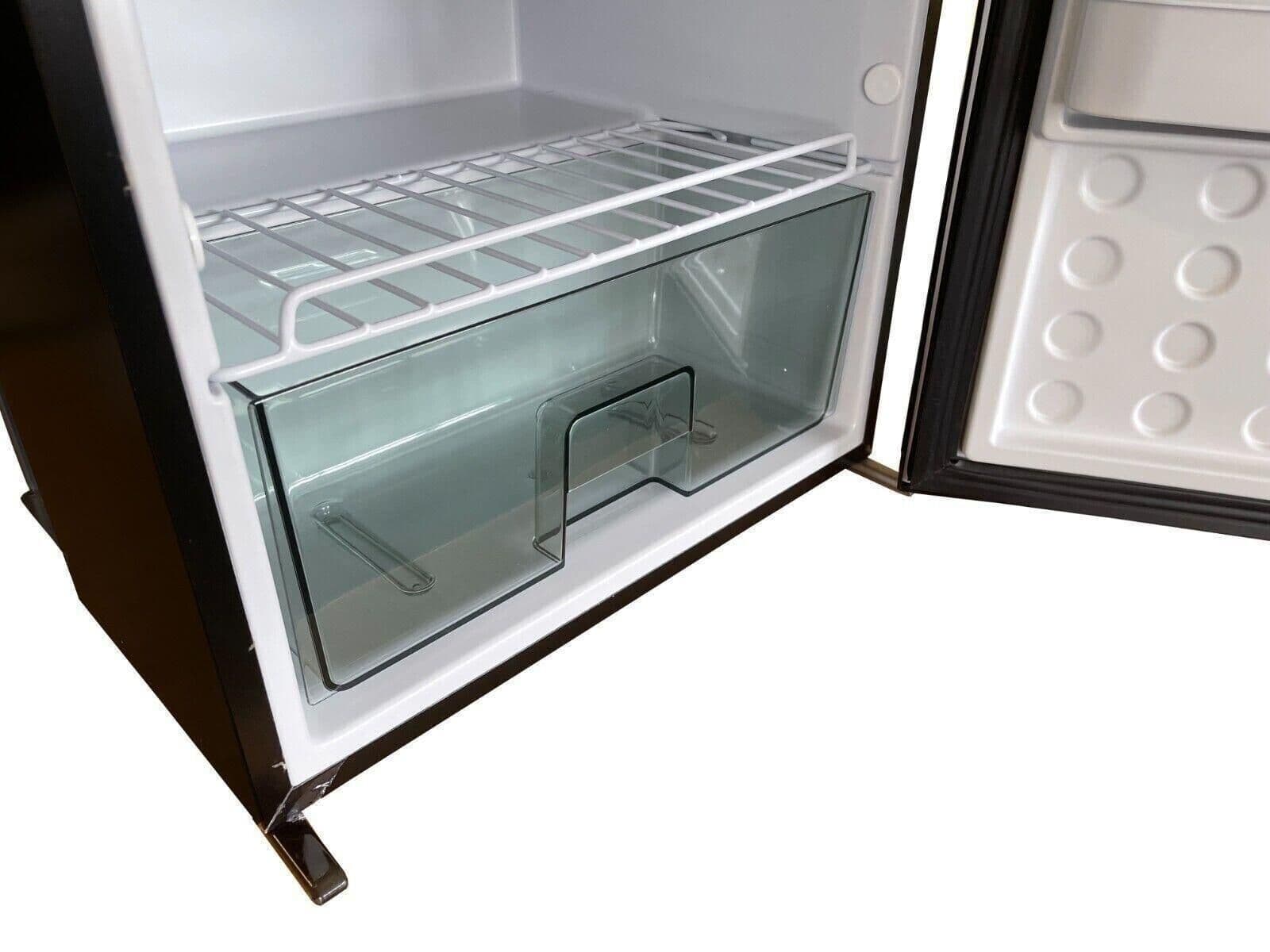 65L Black 12v 24v Compressor Fridge Freezer boat caravan campervan VW ...