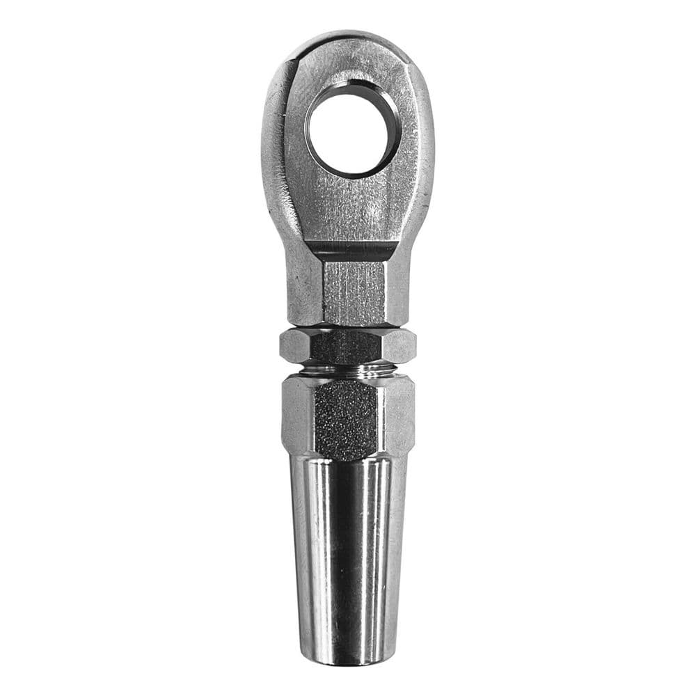 6mm STAINLESS STEEL SWAGELESS EYE TERMINAL marine wire rope rigging ...