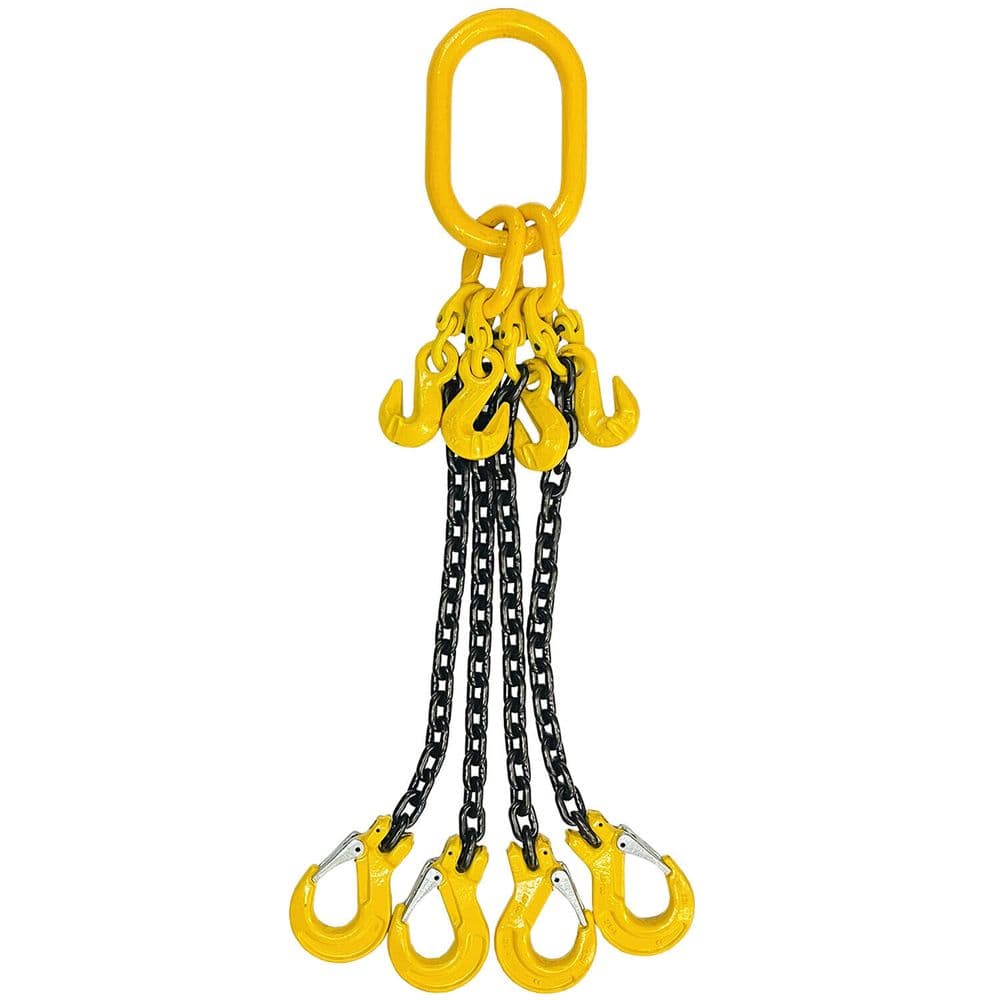 7mm x 4 leg x 3 15T LIFTING CHAIN SLING HOOK with/without shorteners