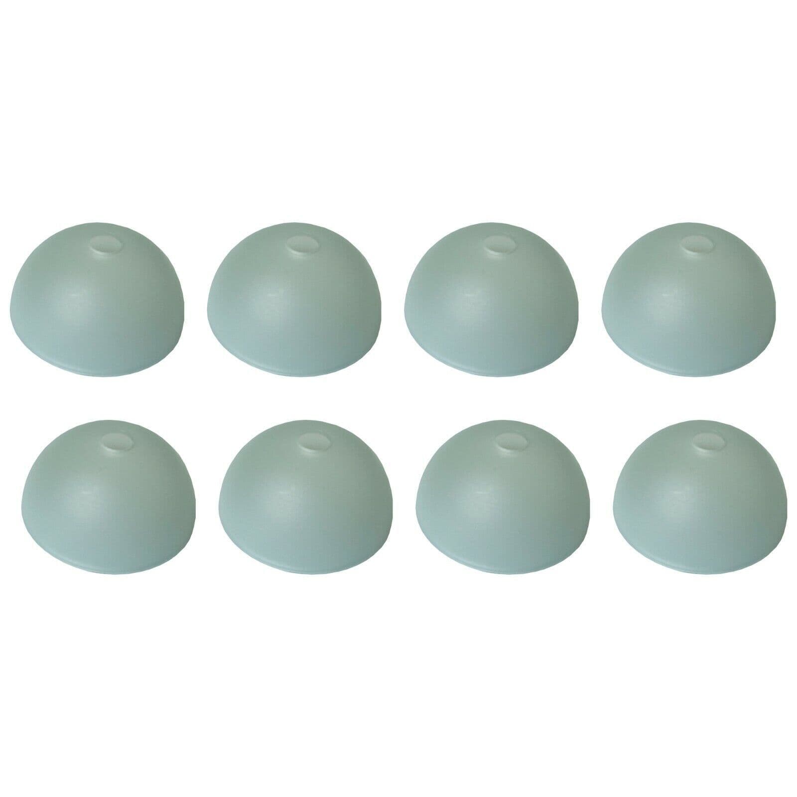 8 Pieces GLOW IN THE DARK TENT PEG PROTECTOR awning guy lines caravan ...