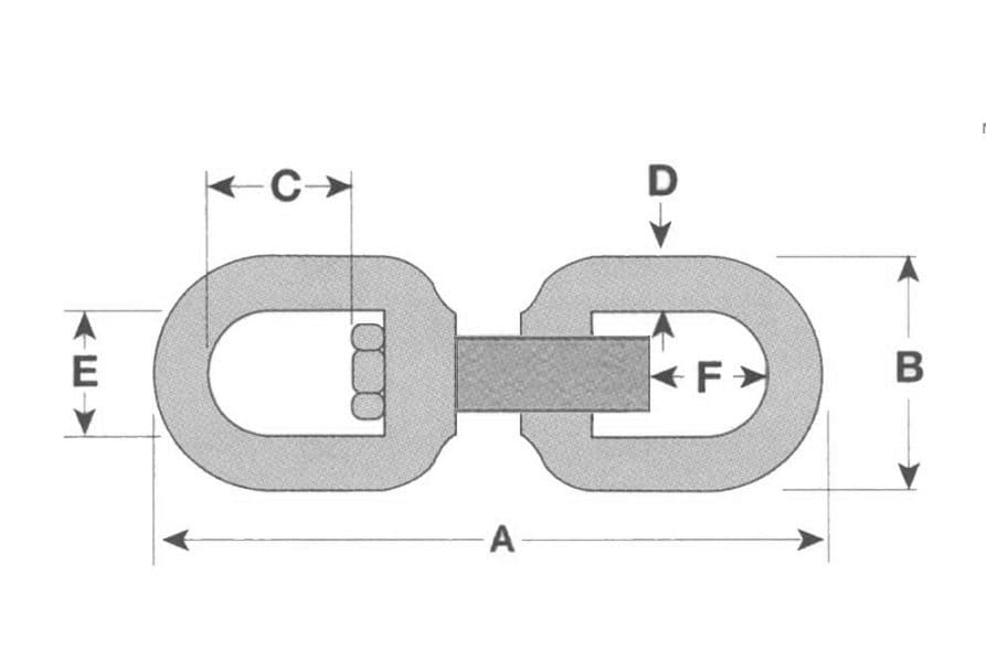 8 Ton x 13mm STAINLESS STEEL MARINE FLEXIBLE TRAWLER NET SWIVEL fishing