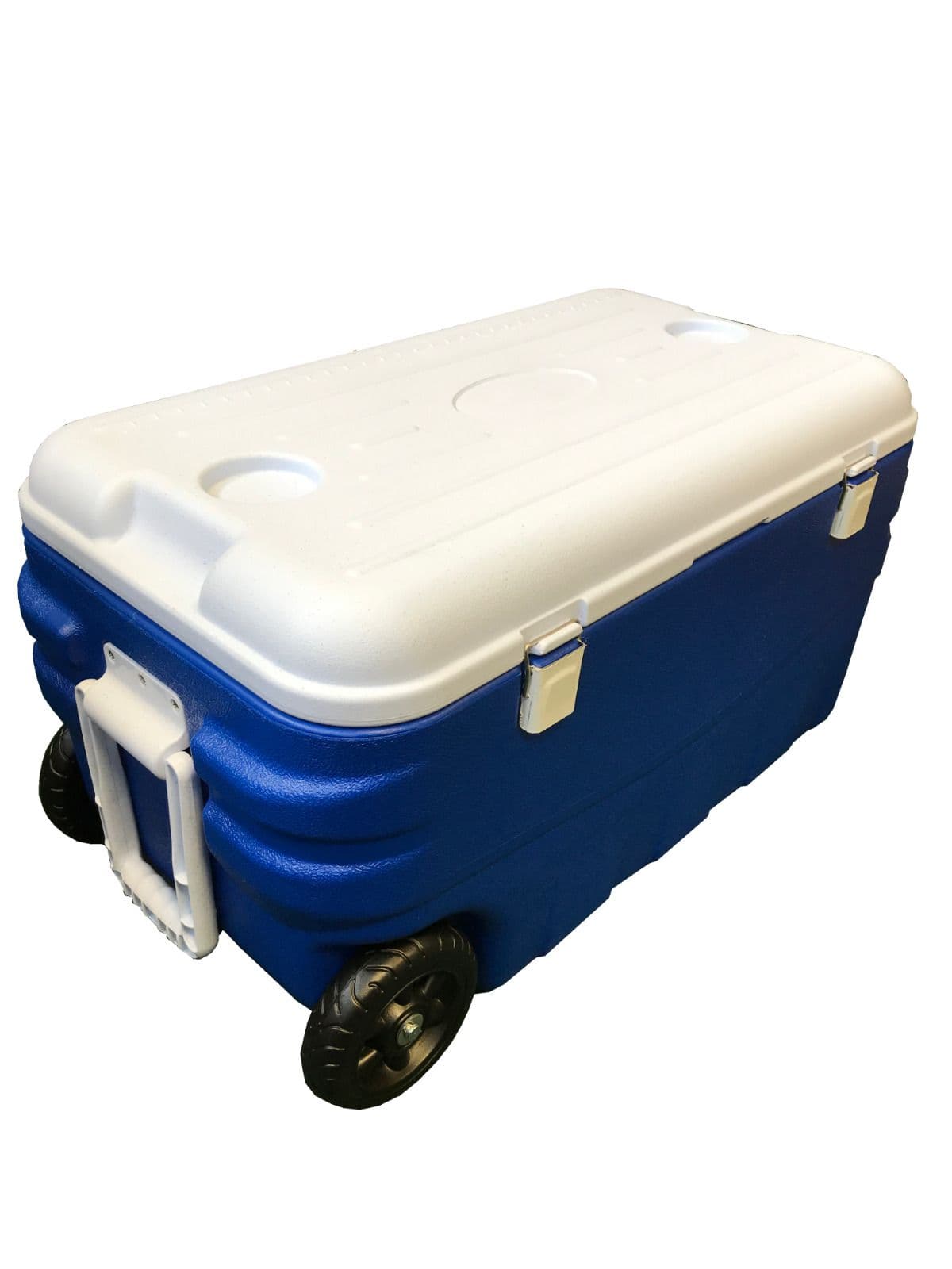 80L COOLER BOX insulated with wheels COOLBOX camping picnic caravan ...
