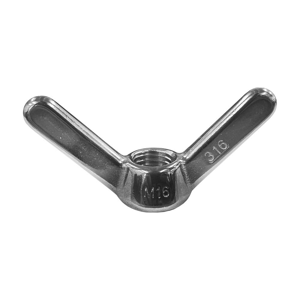 8mm STAINLESS STEEL HIGH TYPE BUTTERFLY TOGGLE WING NUT marine bolt ...