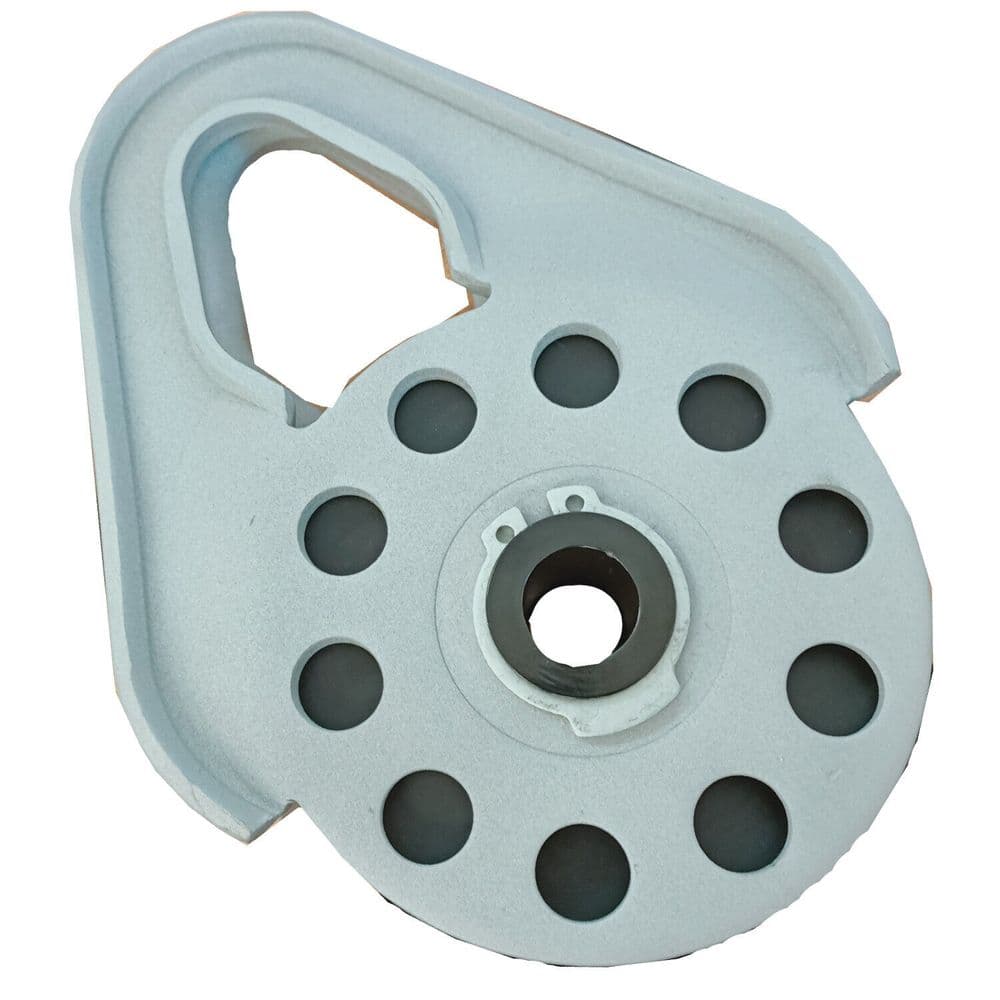 9T ALLOY STEEL OFF ROAD LIGHTWEIGHT SNATCH PULLEY BLOCK winch recovery ...