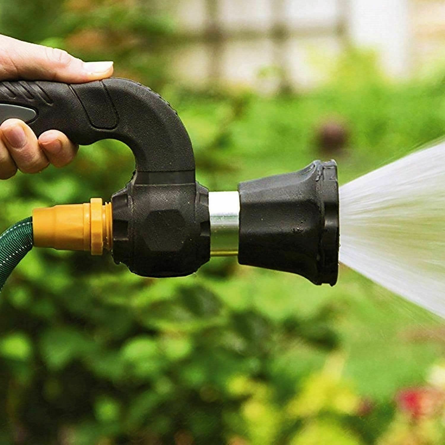 ADJUSTABLE UNIVERSAL SUPER JET HOSE PIPE SPRAY GUN garden watering car wash