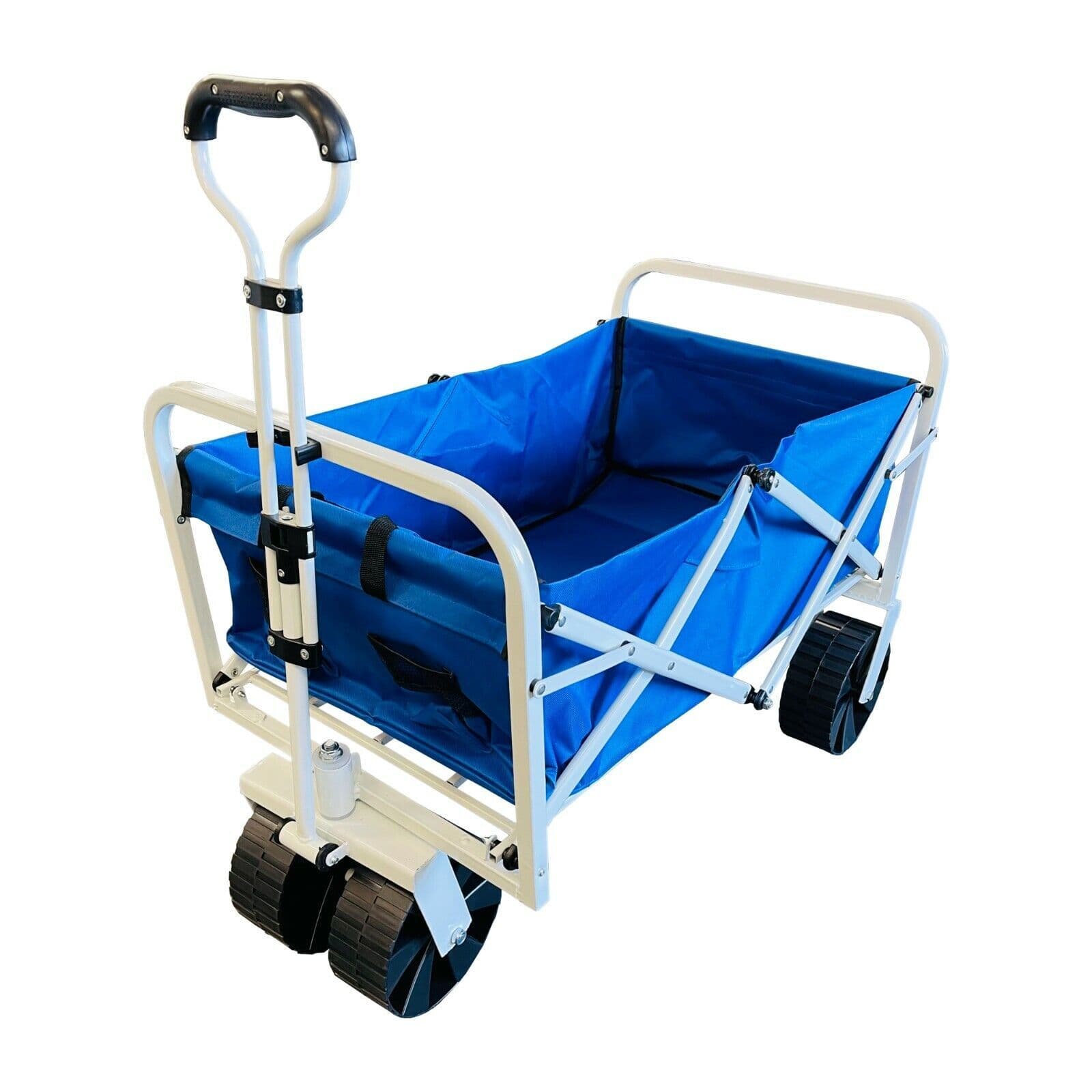 Rolling Beach Caddy Folding Beach Trolley | Holds 60kg