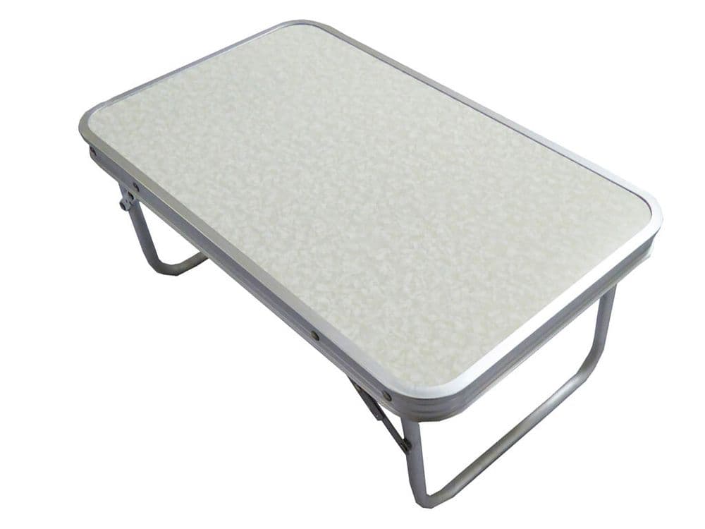 ALUMINIMUM FOLDING CAMPING CARAVAN PICNIC TABLE 56 x 34cm motorhome PC1636