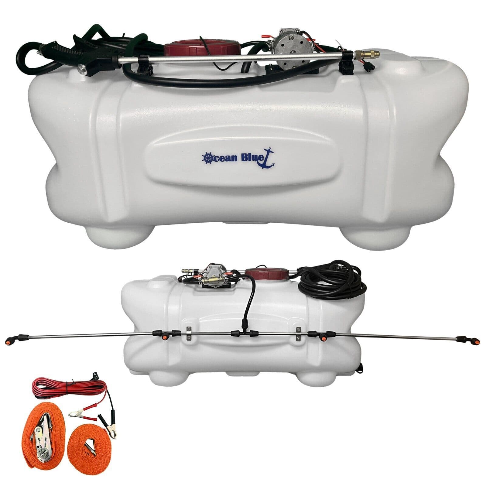 ATV Quad Sprayer 12V 100L 1 5m Boom Hand Lance Agricultural Spot Weeds Crops