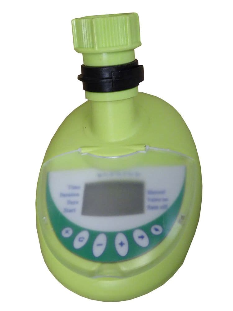 AUTOMATIC DIGITAL GARDEN WATER TIMER IRRIGATION SYSTEM watering plants ...