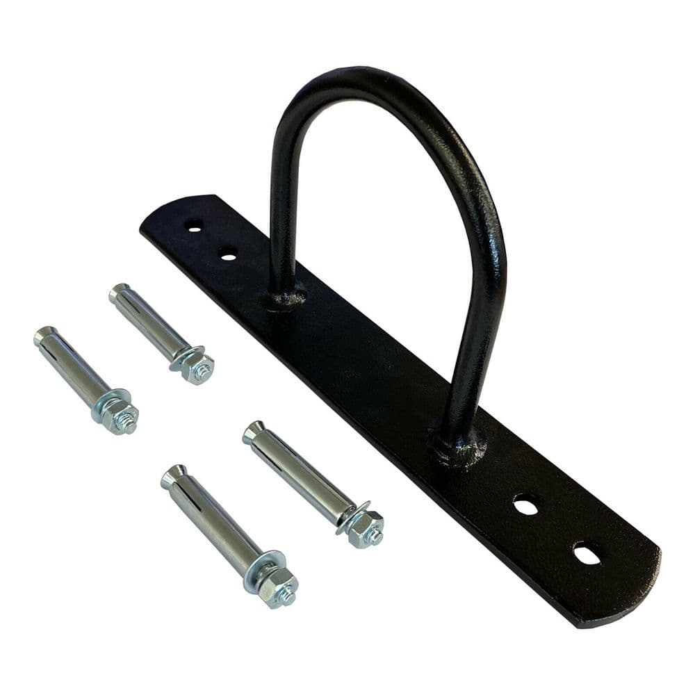 Battle Rope Wall Ground Anchor with Bolts Ceiling Exercise Gym Training ...