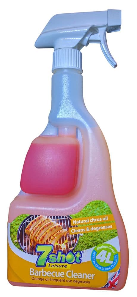 BBQ BARBECUE CLEANER 7 SHOT 7 x 630ml bottles in 1 garden picnic ...