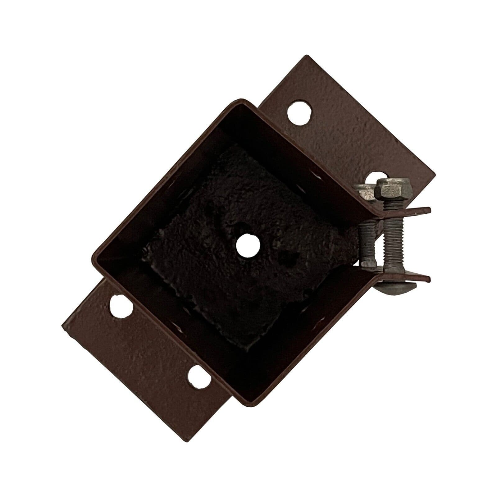 Bolt Down Post Support Flush Fit For Fence Posts - 75mm x 75mm