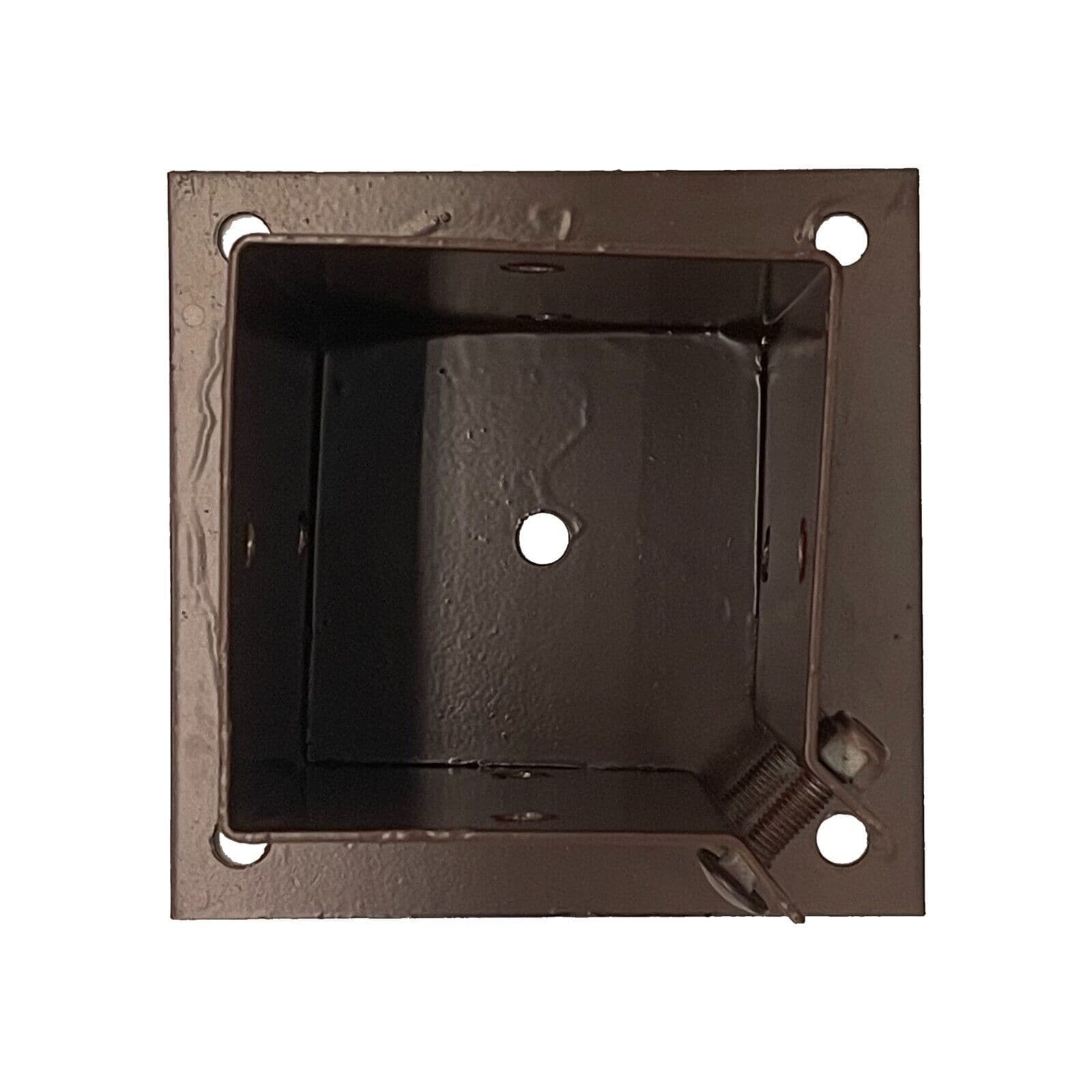 Bolt Down Post Support For Fence Posts - 100mm x 100mm