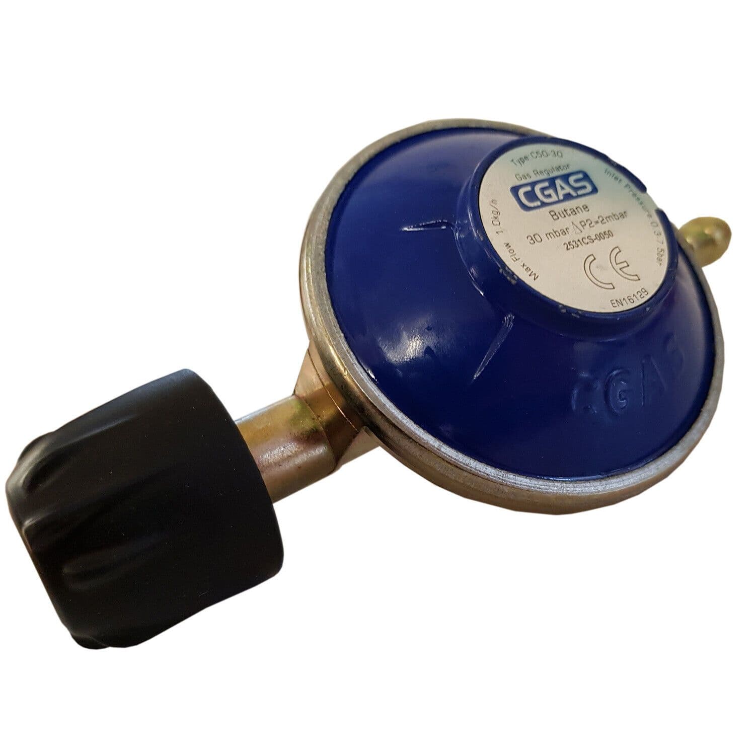 CAMPING GAS BUTANE REGULATOR 30mbar to EN16129 suits gaz bbq stove ...