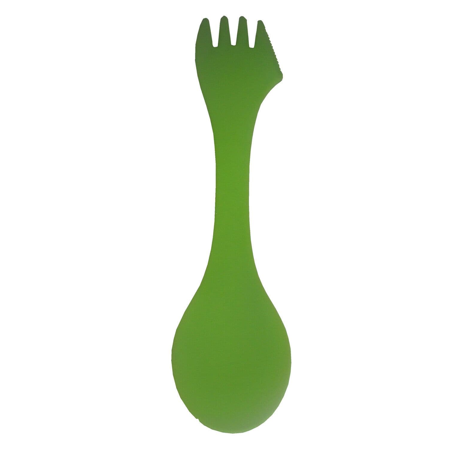 CAMPING PLASTIC SPORK knife spoon fork cutlery picnic hiking