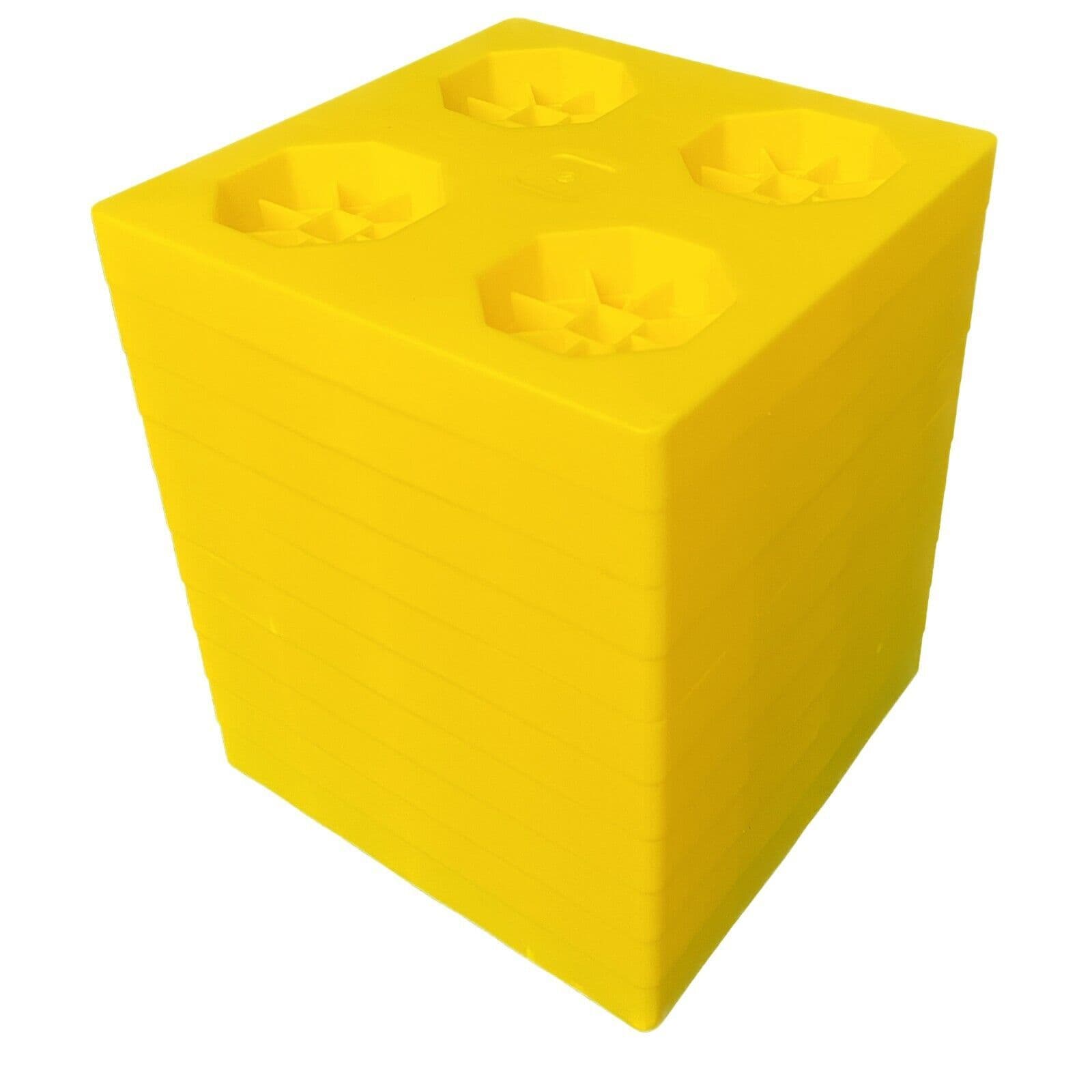 Caravan Levelling Ramp Blocks Corner Steady Leg Jack Stack Pads Feet ...