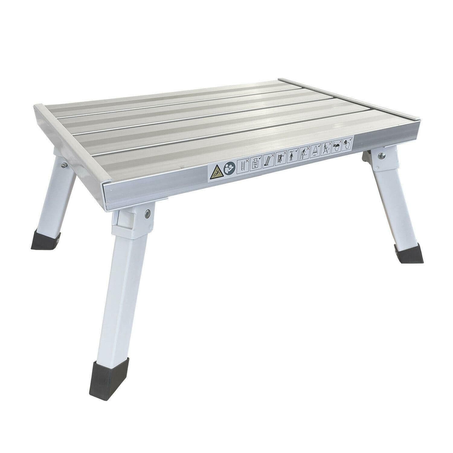 CARAVAN MOTORHOME LARGE PLATFORM LIGHTWEIGHT FOLDING SINGLE STEP diy ...