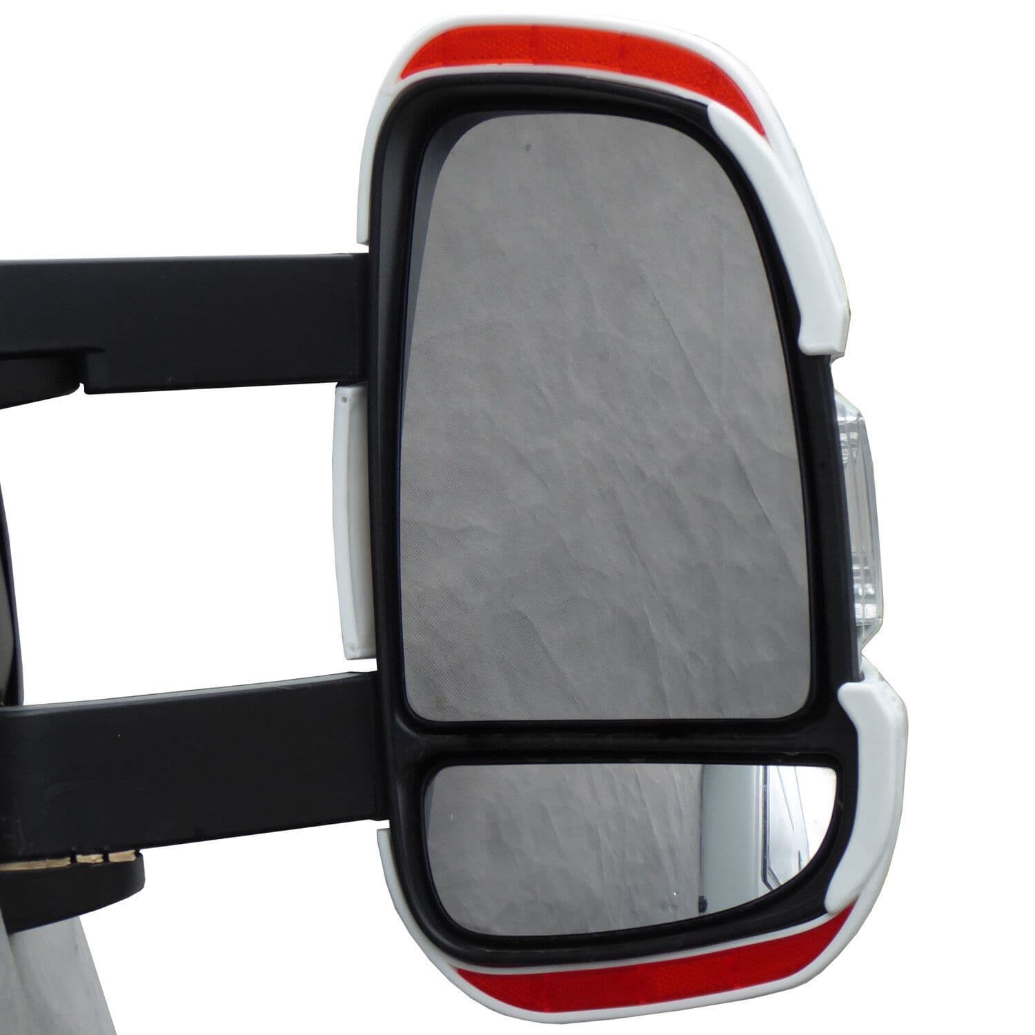 CITROEN RELAY LONG ARM MIRROR PROTECTORS GUARDS with Front Back REFLECTORS