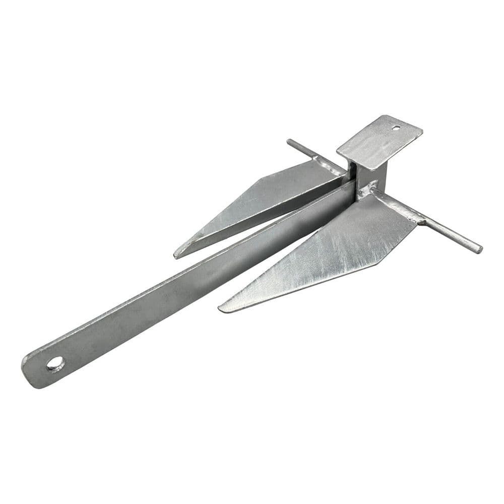 Cruising Danforth Anchor - Galvanised 1 5kg - 40kg boat narrowboat ...