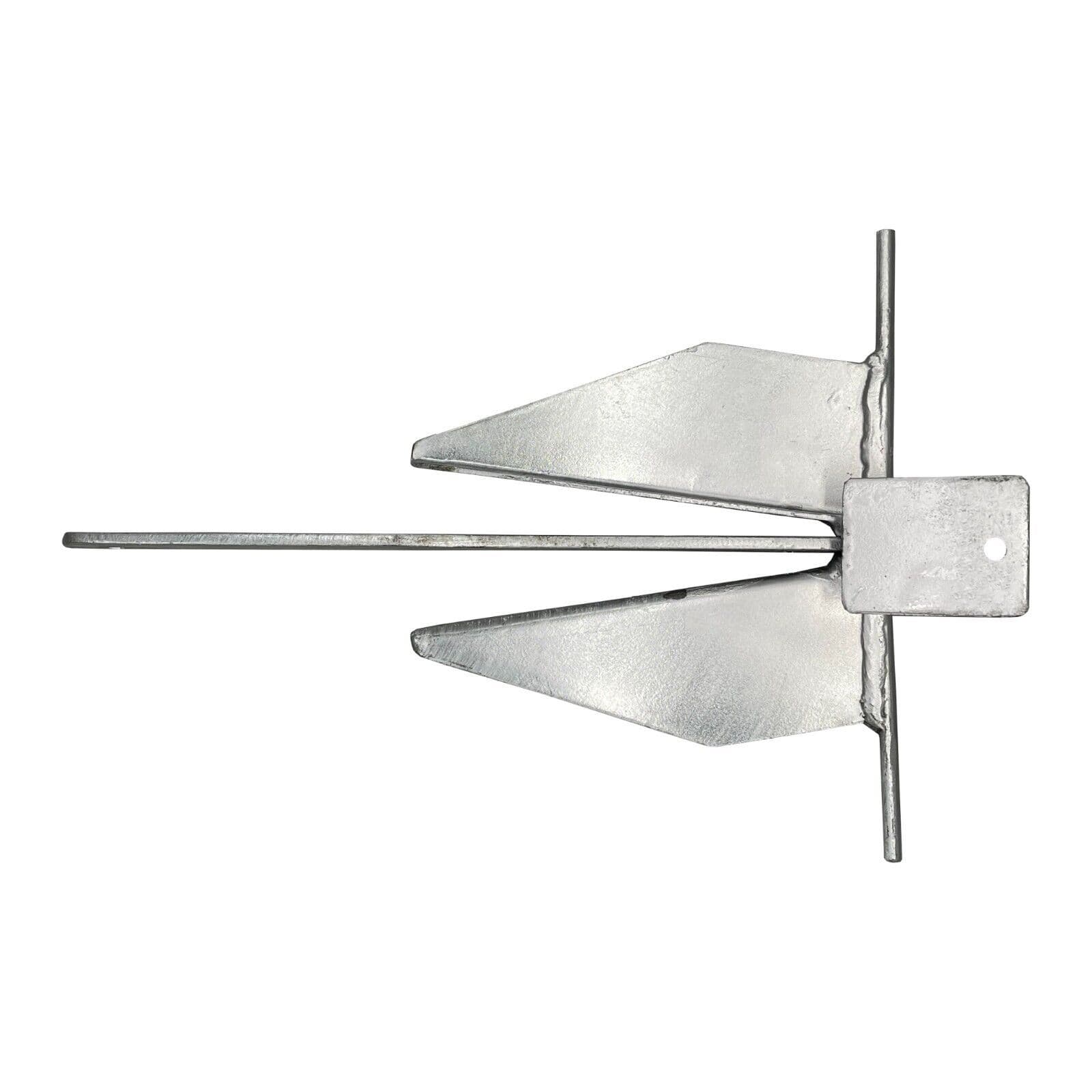 Cruising Danforth Anchor - Galvanised 1 5kg - 40kg boat narrowboat ...