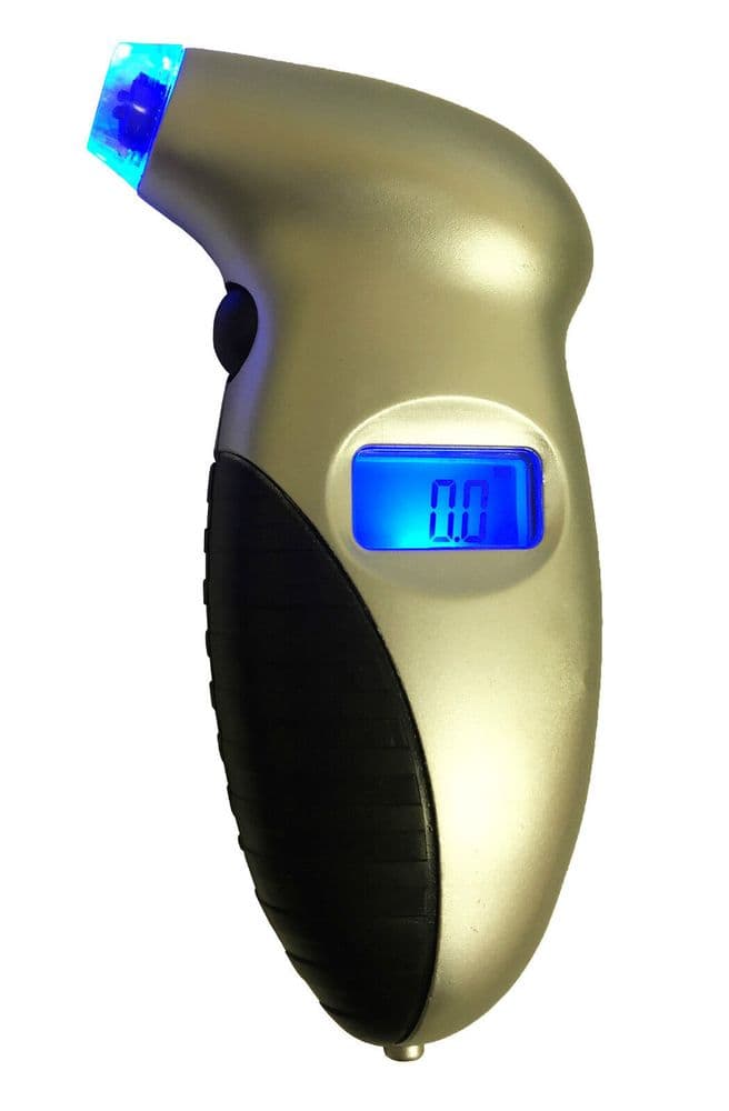 DIGITAL AIR PRESSURE INDICATOR TYRE GAUGE with BACK LIGHT car van ...