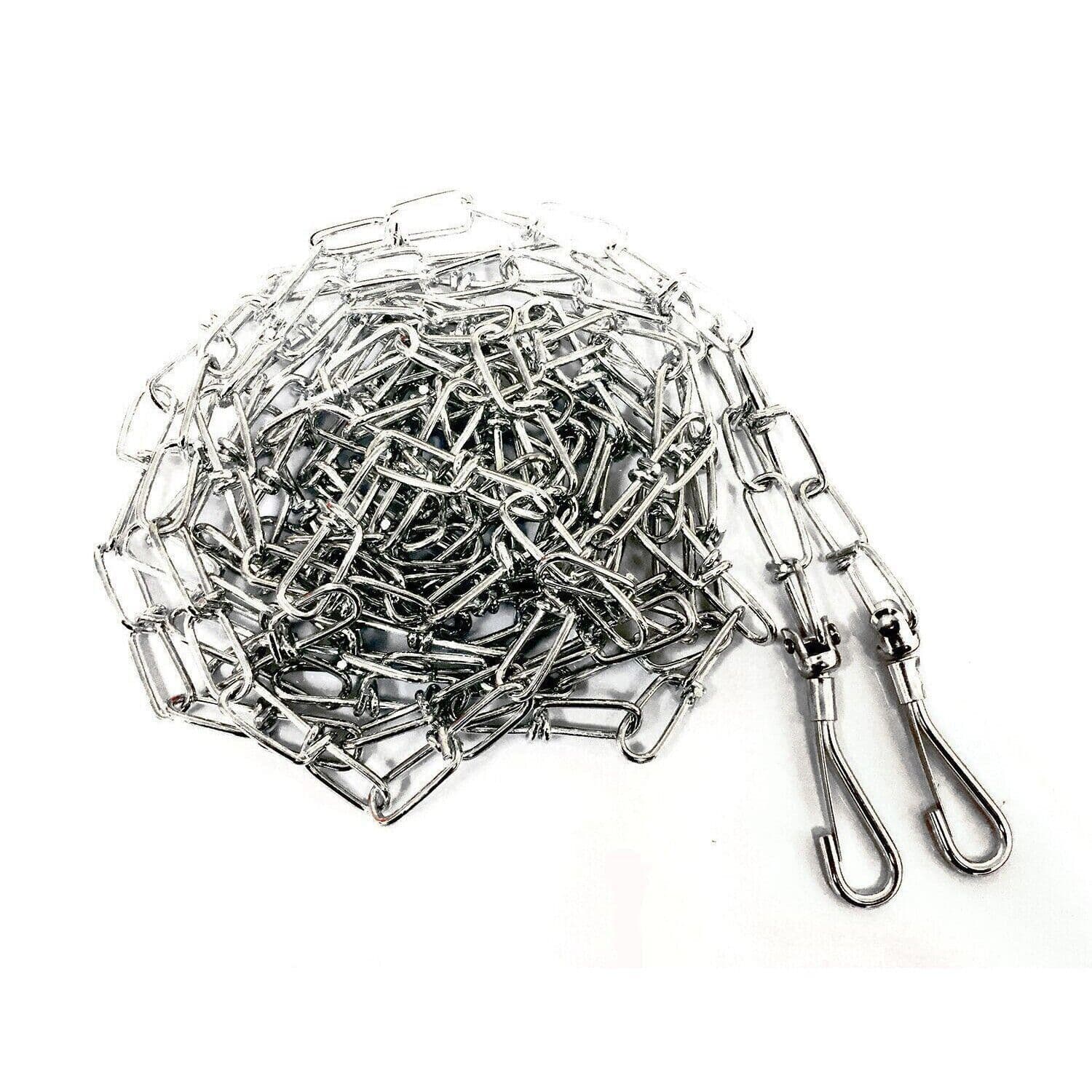 Dog Tie Out Stake with 3m Chain Lead Ground Anchor Screw Spiral Tether ...