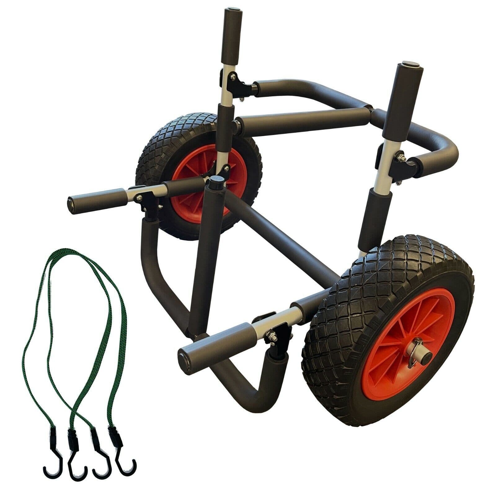 DOUBLE SURF PADDLE BOARD SUP TROLLEY CART with 10" PUNCTURE PROOF WHEELS