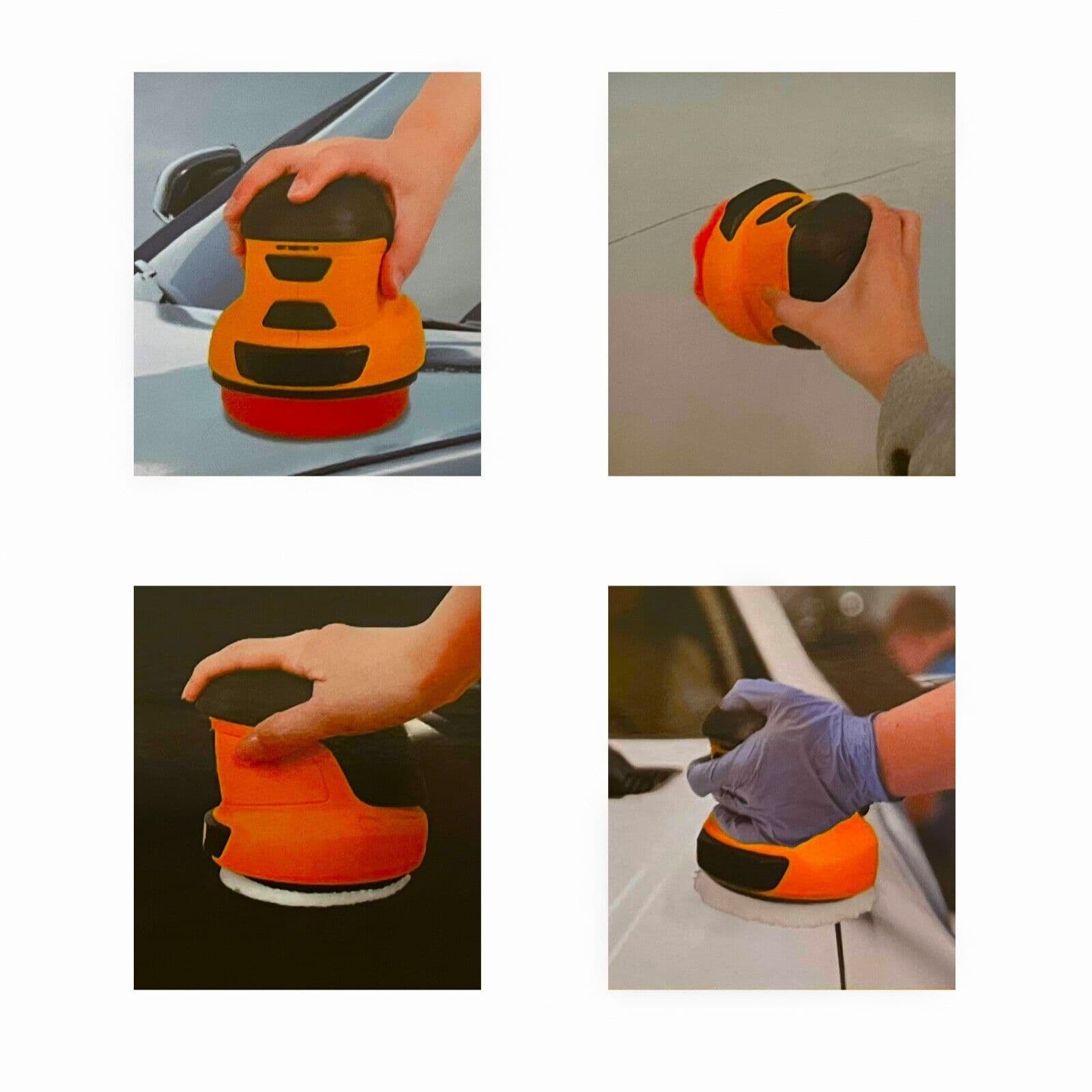 Electric Car Polisher Buffer Rotary Polishing Machine Kit Vehicle Buffing